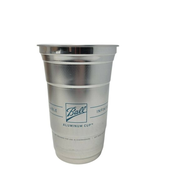 Ball | Dining | Pack Ball Aluminum Cups 100 Recyclable Cold Drink Cup ...